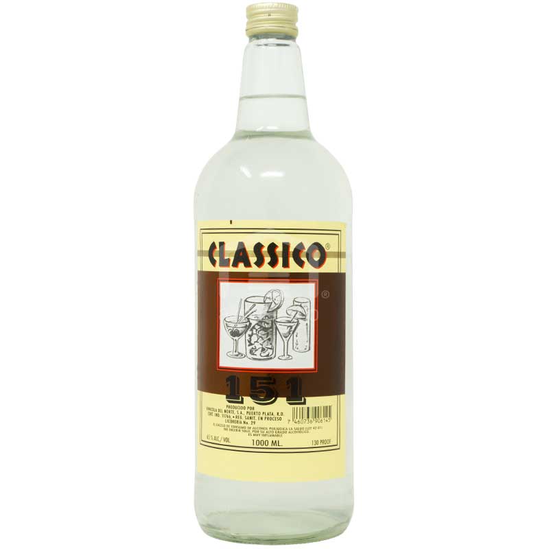 Ron Classico 151, 1000 ml | Compra en línea - almacen.do