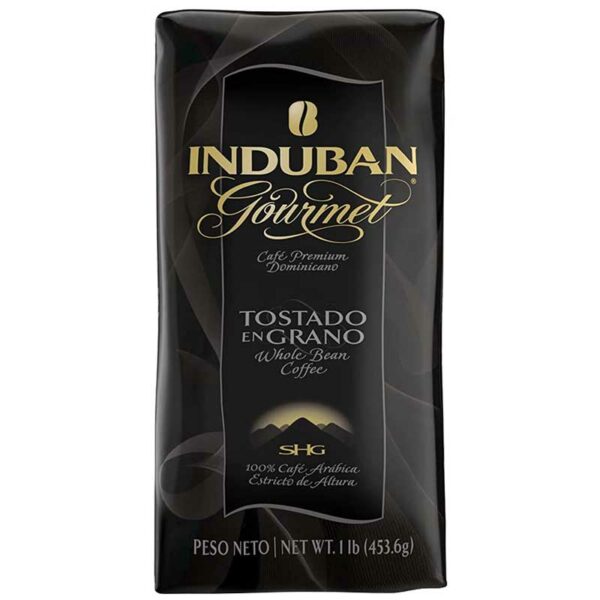 Café Induban Gourmet en Granos, 1lb - almacen.do