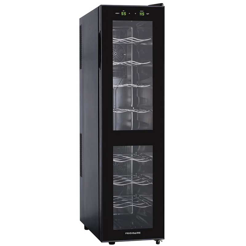 Vinera Frigidaire Negra 18 Botellas | Compra en línea - almacen.do