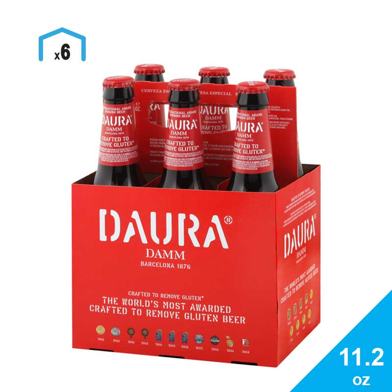 Cerveza Damm Daura Gluten Free, 11.2 oz | Compra en línea - almacen.do