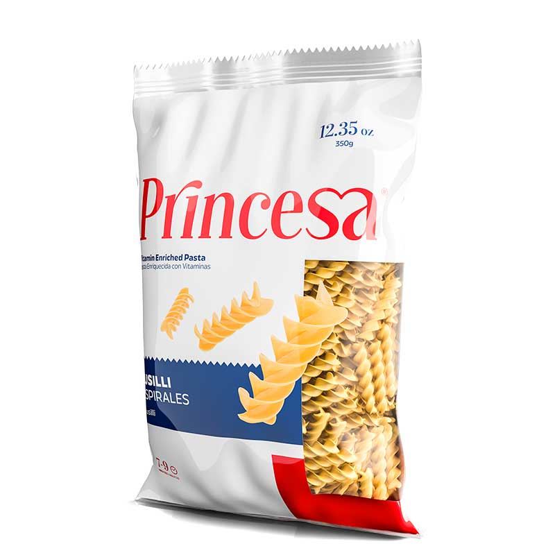 Pasta Princesa Espirales 12.35 oz | Compra en línea - almacen.do
