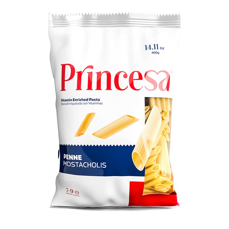 Pasta Princesa Penne 14.11 oz | Compra en línea - almacen.do