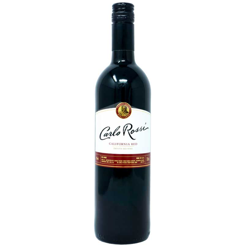 Vino Carlo Rossi California Red, 750 ml | Compra en línea - almacen.do