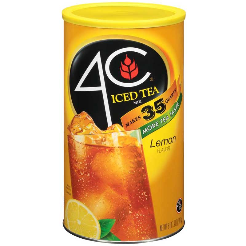4C Limón Iced Tea Mix 5 lbs | Compra en línea - almacen.do